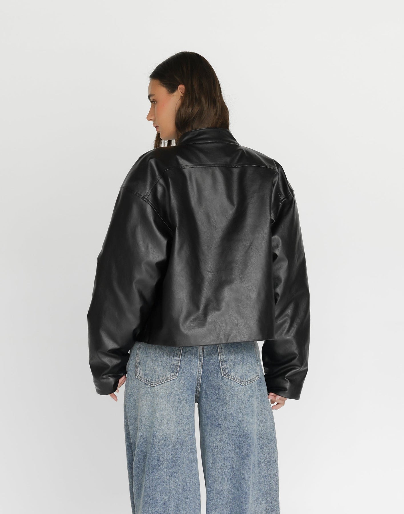 Isaiah Jacket (Black) | CHARCOAL Exclusive - Slightly Cropped Collared ...