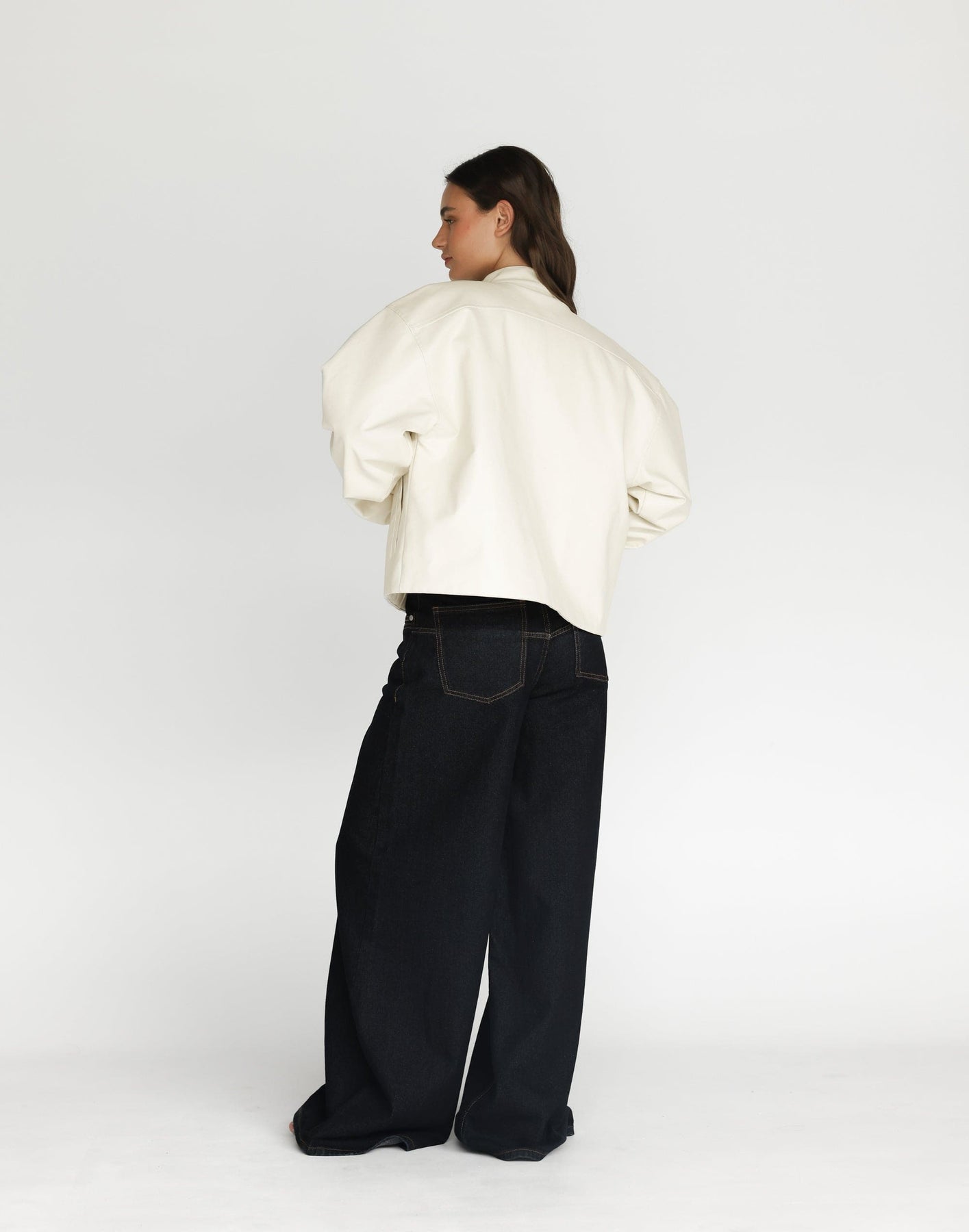 Isaiah Jacket (Oat) | CHARCOAL Exclusive - Slightly Cropped Collared ...